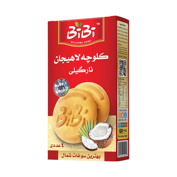 Coconut Cookie 200 gr (کلوچه نارگیلی) – BiBi Food