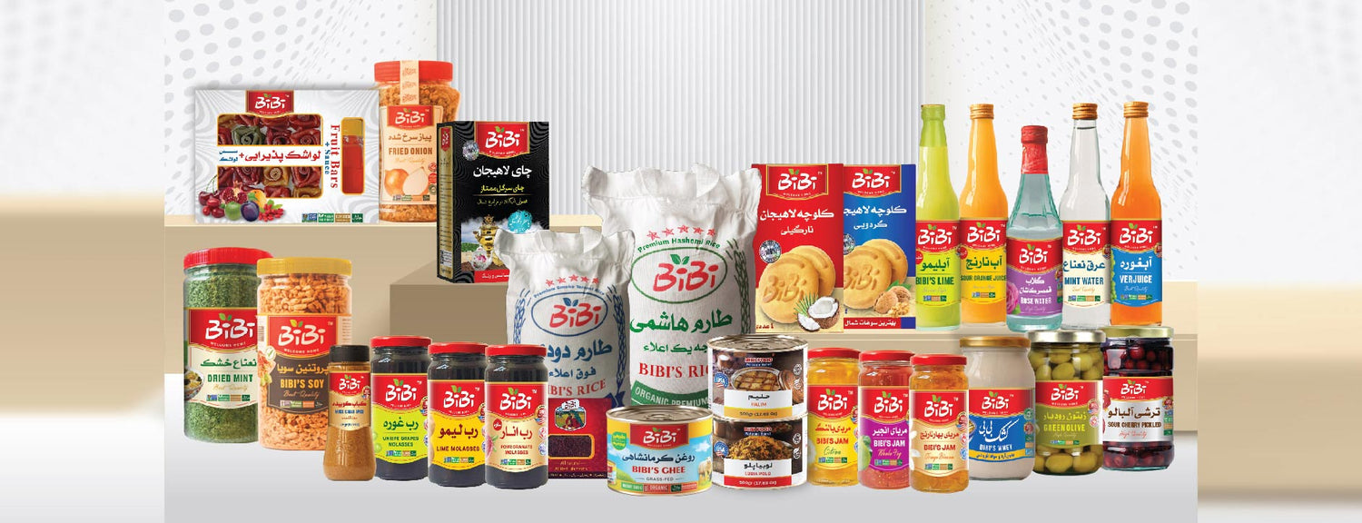 Organic Ghee, Tarum Rice, Spices, Sweet Jam & More | BiBi Food